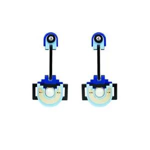 GISSA BICALHO Maya Acrylic Dangle Earrings - Blue