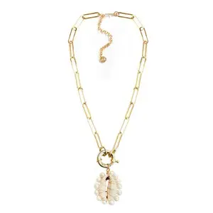 ADRIANA PAPPAS DESIGNS Seashore Pearl Necklace - White