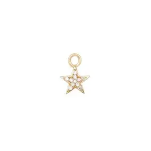 ZOHREH 9k Diamond Star Earring Charm