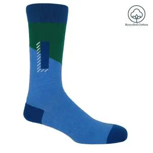 PEPER HAROW - MADE IN ENGLAND Alphabet Socks I - Blue