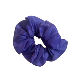 TASH AND LEY Silk Scrunchie - Blue