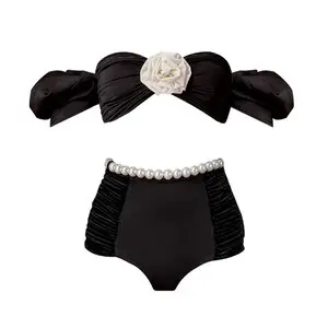 Nur Karaata V Neck Swimwear For Women