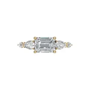AYA FINE JEWELRY 14k Gold 1.56ctw Lab-grown Diamond Ring - Yellow