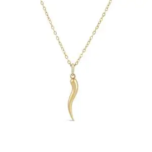 DINNY HALL Toro Horn Charm Pendant - Gold