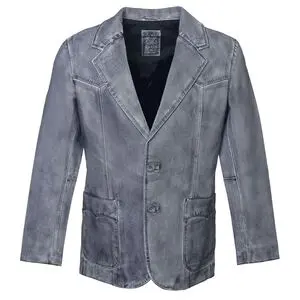 ZASTASTUDIO Leather Blazer