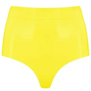 ELISSA POPPY Latex Dsico Pant - Yellow