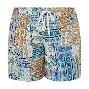 IVY SWIMWEAR Printed Swim Short - Blue
