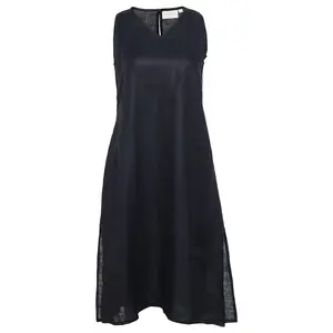 REISTOR A-line Hemp Midi-dress