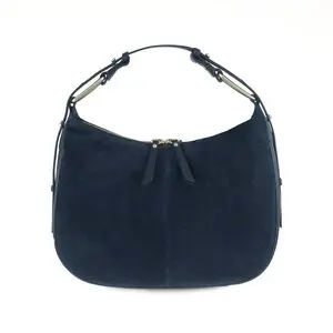 APATCHY LONDON Charlie Suede Shoulder Bag - Blue