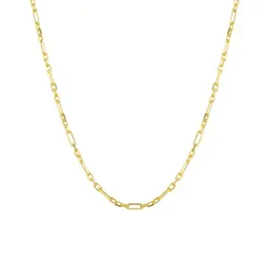 SPERO LONDON Sterling Silver Link Chain Necklace - Gold