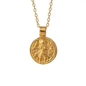 GODDESS CHARMS Shakti Charm Necklace Set Vermeil - Gold