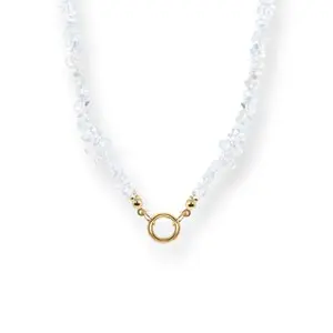 ALEXIE OF ATHENS Opa Charm Chain Necklace - White