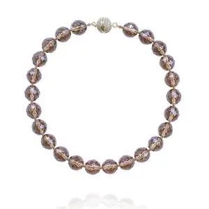 SAULE LABEL Leni Grande Necklace - Brown