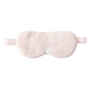 SOFT STROKES SILK Pure Mulberry Aviator Style Silk Eye Mask Set Of Two In Himalayan Salt - Purple