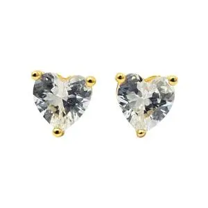 SOPHELIA Sophelia Harfi Stud Earrings White/gold
