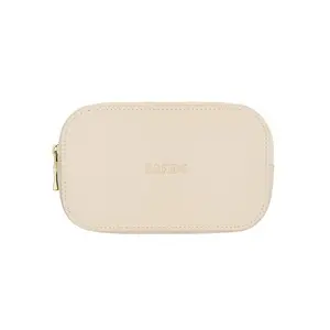 CAFIDE Neutrals Vegan Leather Wallet Beige, Jala - Beige/black