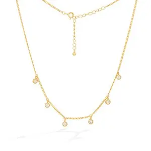 SHABELLA NYC Starry Night Necklace - Gold
