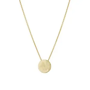 POSH TOTTY DESIGNS Medium Hammered Disc Necklace