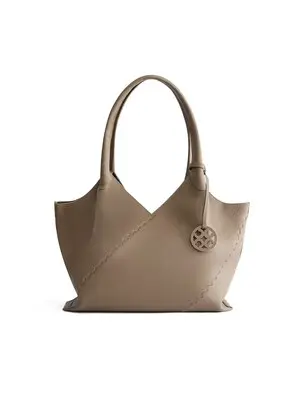 ORANGE CUBE Everyday Large Slouchy Tote - Grey