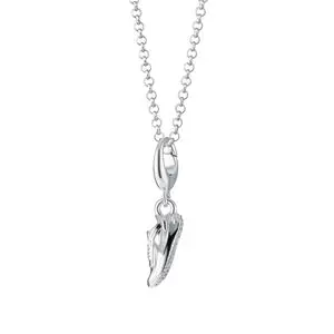 LILY CHARMED Sterling Running Trainer Charm Necklace
