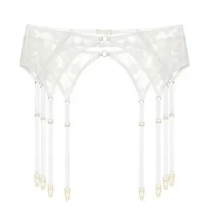 PERILLA Harlow Suspender Belt - White