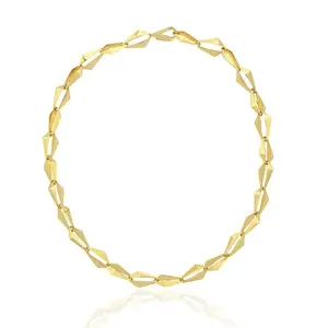 Mishka Splash Link Necklace - Gold