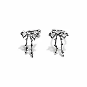 JAGGED HALO JEWELRY Carrie Bow Gold Filled Ear Cuffs - Silver