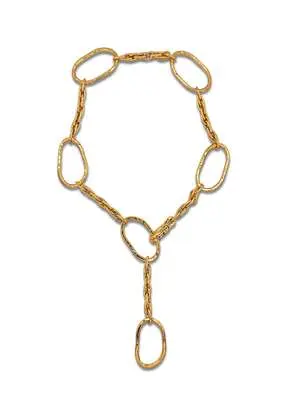 JAREDJAMIN Shackle And Rope Link Necklace