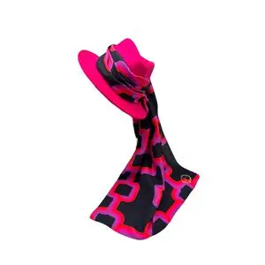 JULIA CLANCEY Fifi Fedora Set - Black/pink