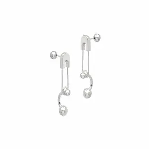 POTOSKA Mini Pin Stud Earring
