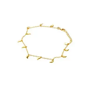RIZE Wild Tiger Claw Vermeil Anklet - Gold
