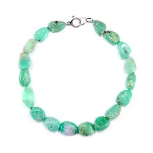 MINERALGEMS ✩ STUDIO Chrysoprase Gemstone Necklace