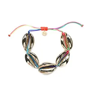 ADRIANA PAPPAS DESIGNS Sleek Shells Gold-filled Bracelet - Yellow