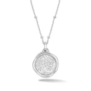 DOWER & HALL Tree Of Life Talisman Necklace - Silver