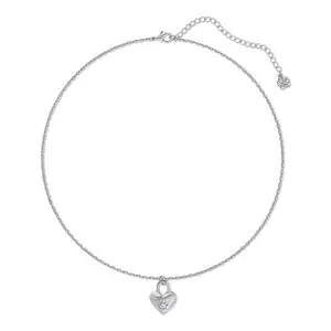 CLOUD HAVEN Keys To My Heart Necklace - Silver
