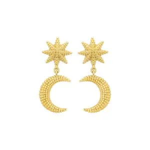 ZOË & MORGAN Moonlight Earrings - Gold