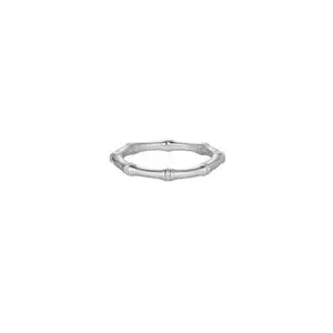 VANCHI Bamboo Ring - Silver
