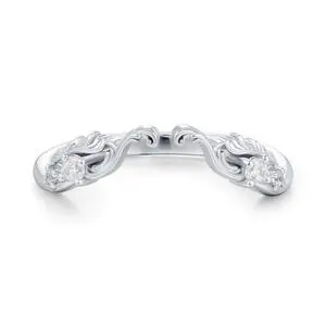 AZURA JEWELRY NEW YORK Dream Weaver Stacking Band - Silver
