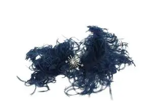 VICKISARGE Starburst Brooch - Blue/silver