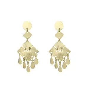 MARCIA MORAN Blair Chandelier Earrings - Gold