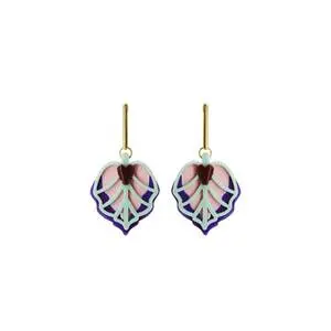 GISSA BICALHO Begonia Pendant Earrings - Pink