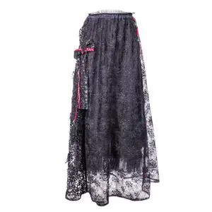 HARLOW LOVES DAISY Lace Skirt With Rose Trim