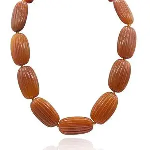 MICHAEL NASH JEWELRY Renata Resin Bead Choker - Brown
