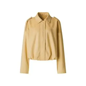 ATS THE LABEL Qiana Suede Jacket - Brown