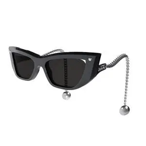 SABATINO Deluxe Sunglasses With Pendant - Black