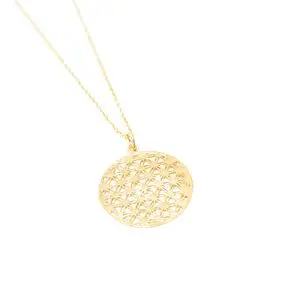 LES REINES Les Reines' The Devine Pendant Necklace