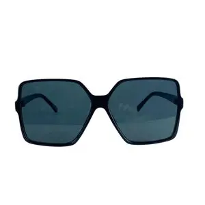 HORTONS ENGLAND Oversized Square Sunglasses - Black