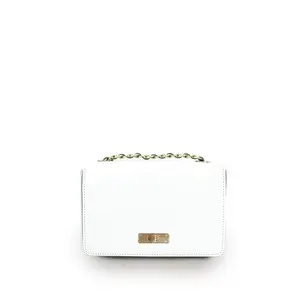 APATCHY LONDON The Grace Leather Bag - White