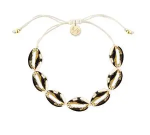 ADRIANA PAPPAS DESIGNS Mini Shells Bracelet - White