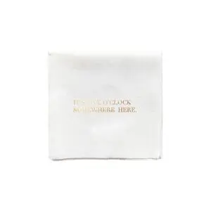 BELL'INVITO Five O'clock Here Beverage Napkins